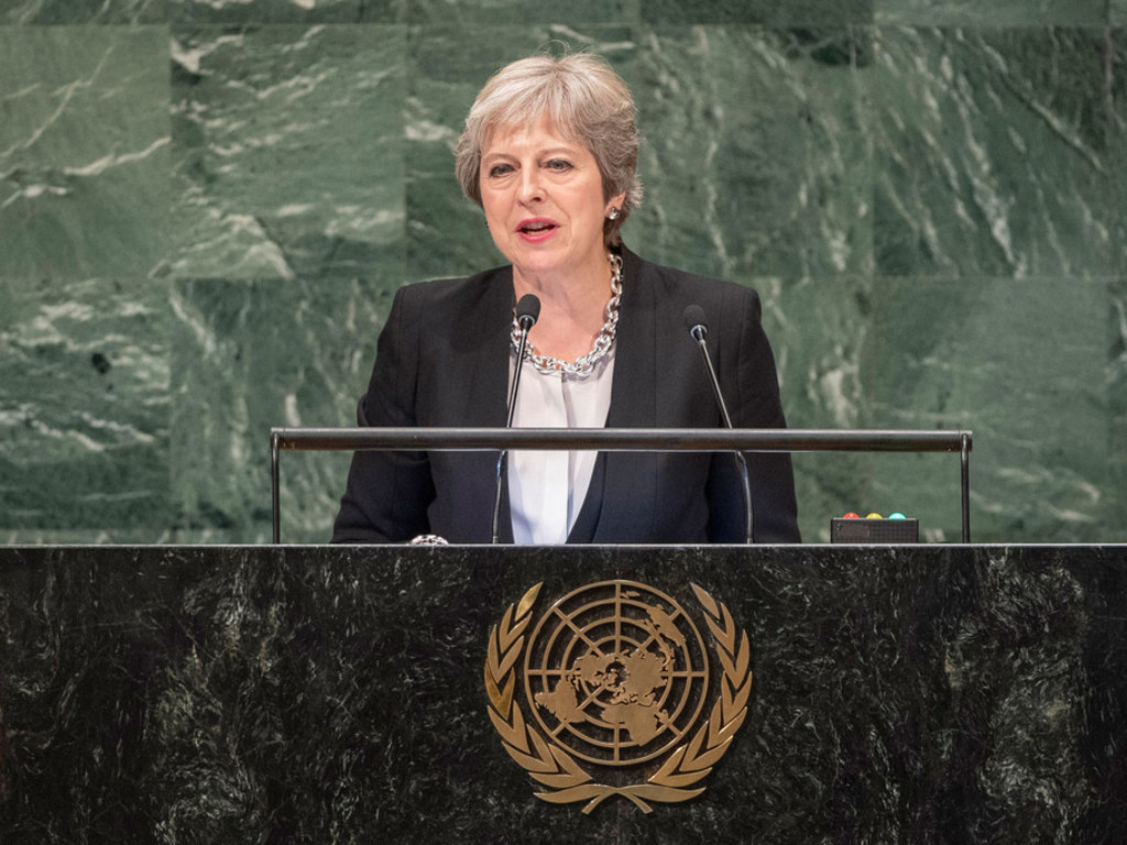 Theresa May: United Nations Speech September 2018 « Letter to Britain